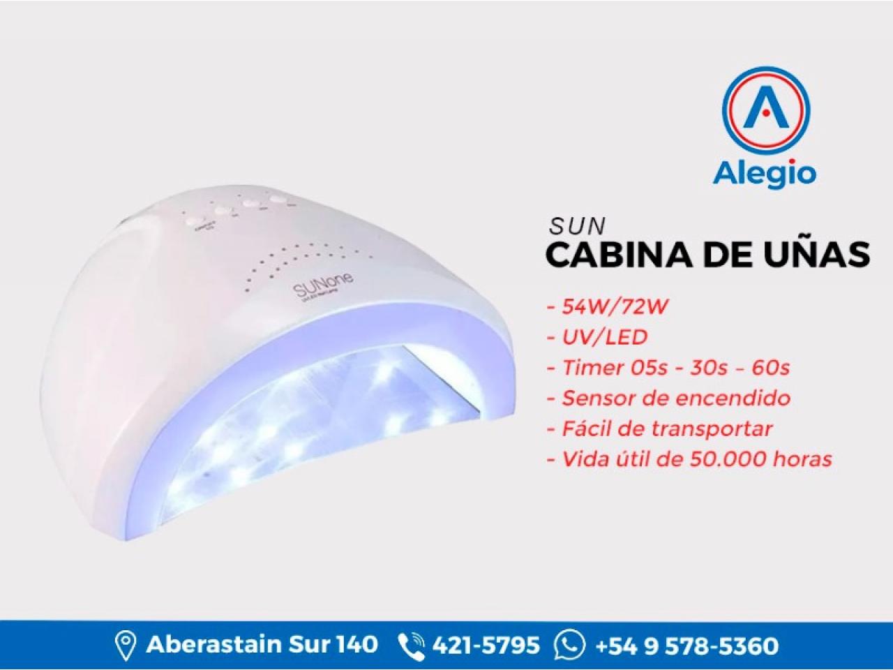 Cabina De Uñas Keila 72w - Uv/led - Timer Secuencial - Vida útil 50.000 Horas - De Fácil ...