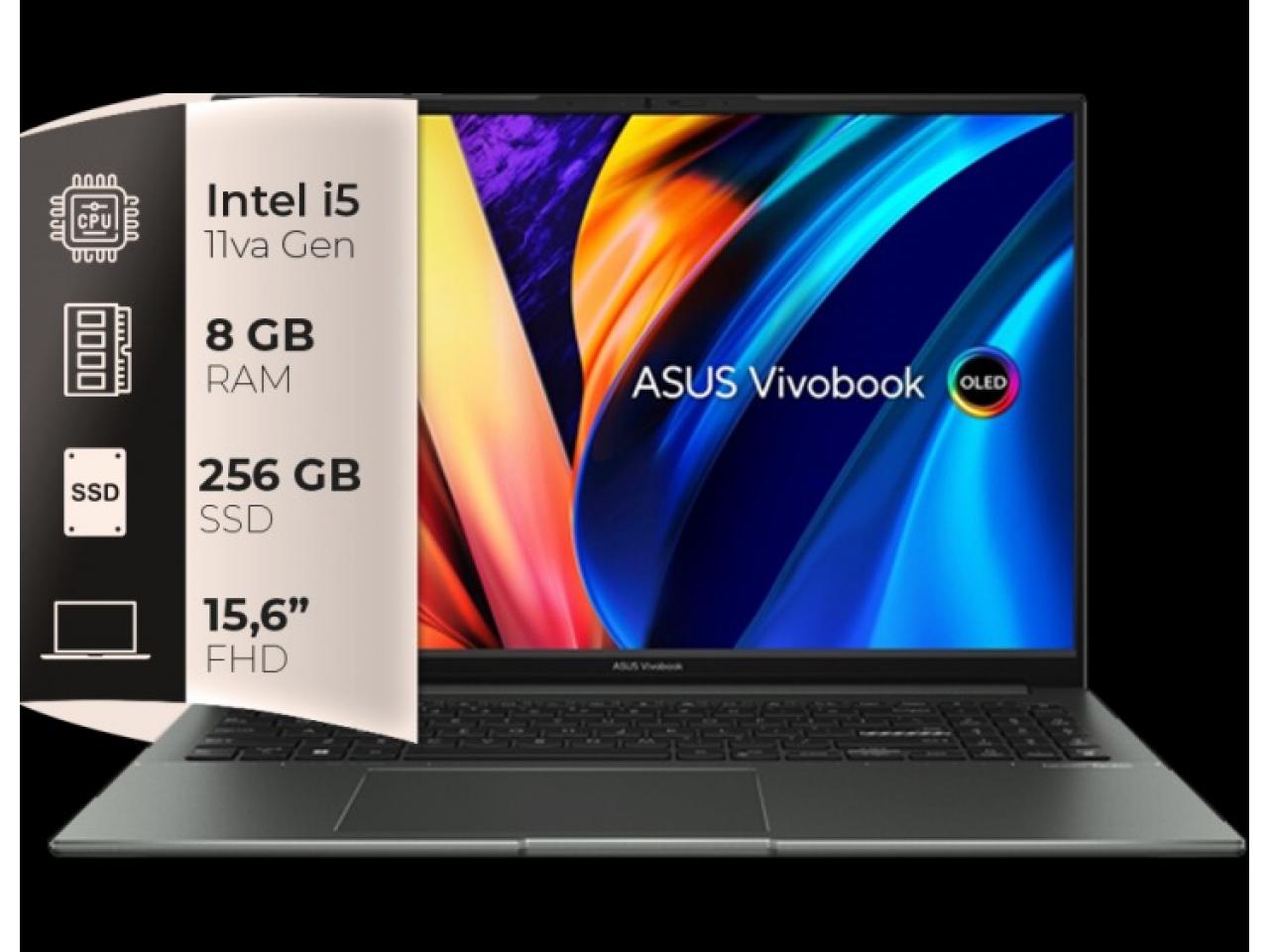 Asus Vivobook I5 -1135g7 8gb (exp 16), 256gb Ssd - Comprá en San Juan