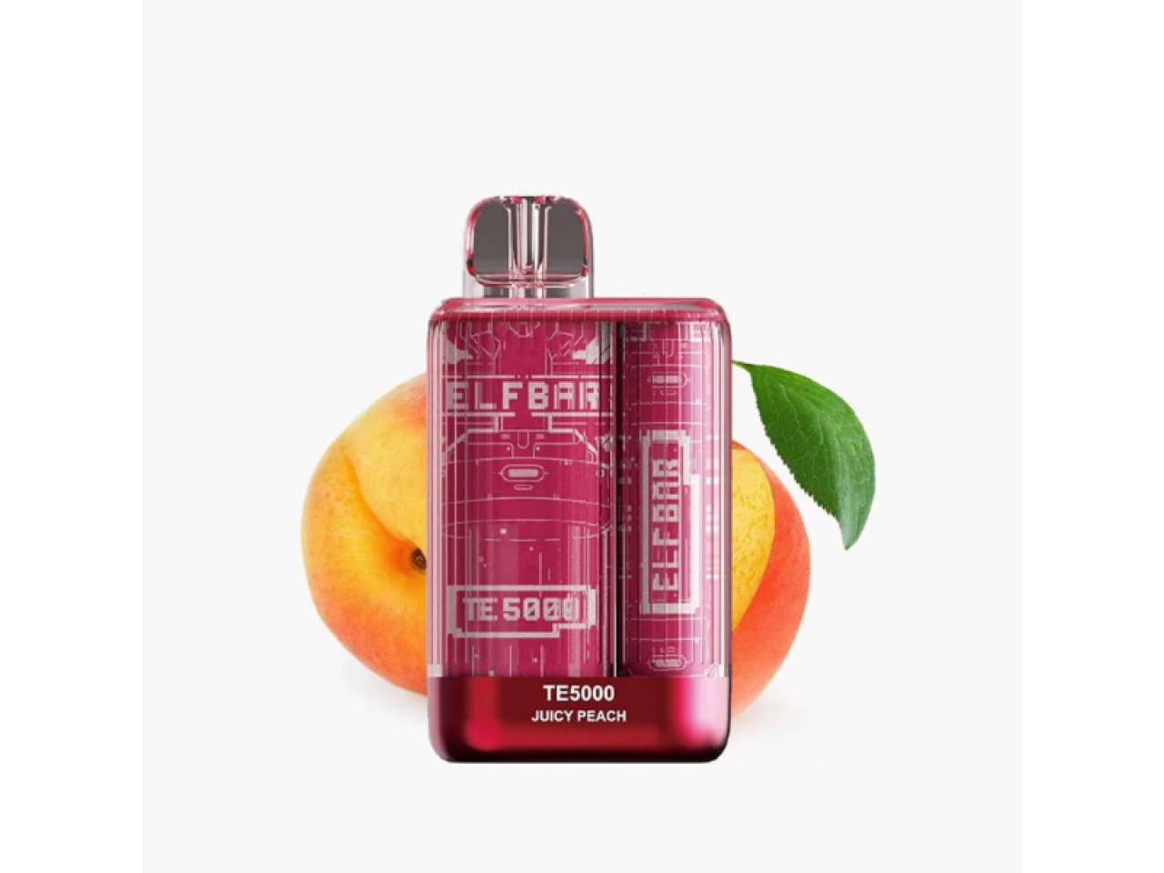 Vaper - Vaporizador Elfbar Te5000 Ultra Juicy Peach (durazno Jugoso)5000 Puffs - Comprá en San Juan