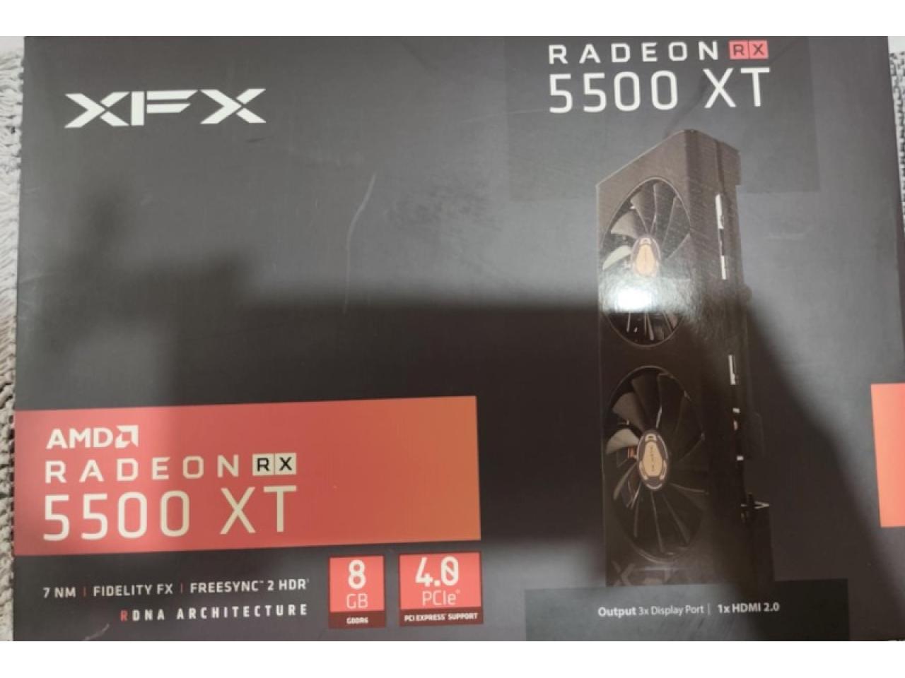 Place De Video Amd Radeon Rx Xfx 5500 Xt - Comprá en San Juan