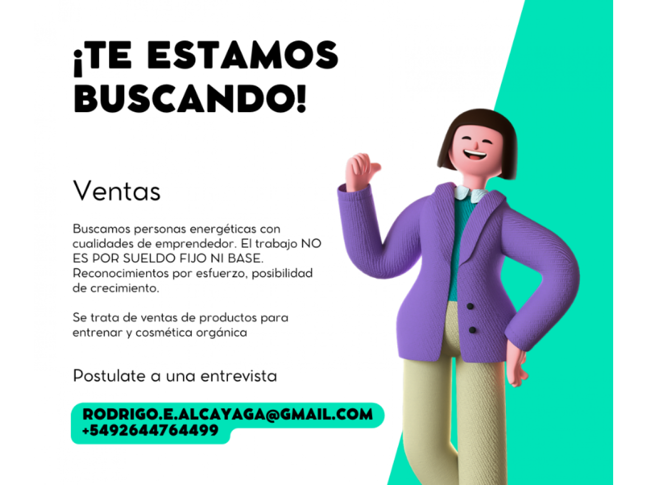 Se Buscan Vendedores - Comprá en San Juan Se Buscan Vendedores - Comprá en San Juan