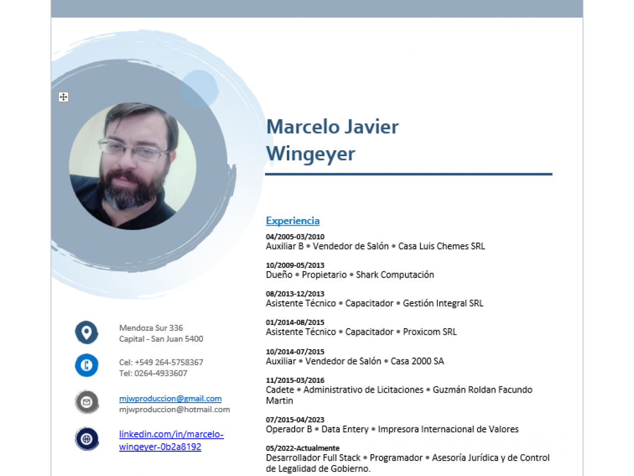 Desarrollador Fullstack (php-laravel) - Comprá en San Juan