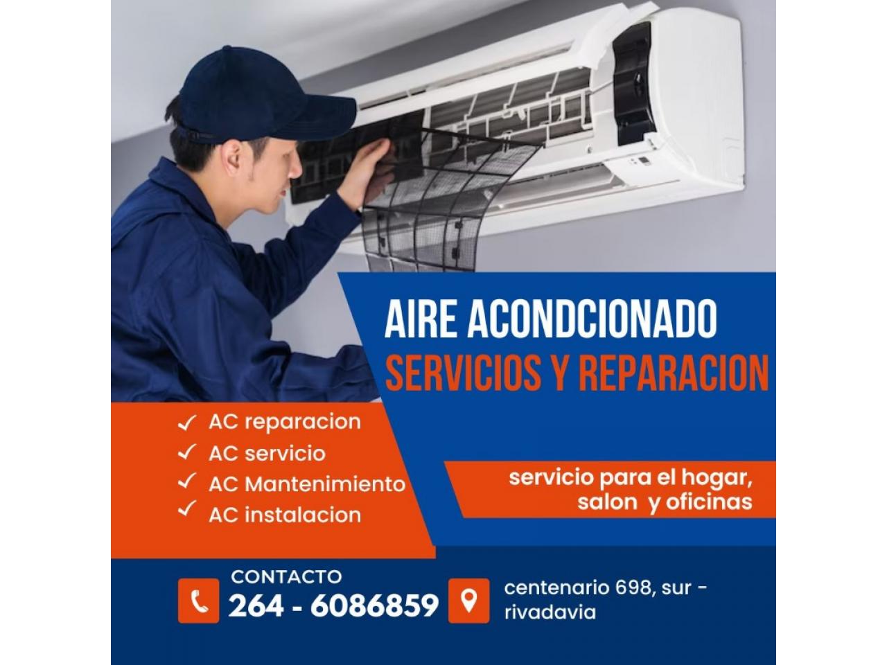 Servicio De Mantenimineto, Reparacion E Instalacion De Aires Acondicionados - Comprá en San Juan